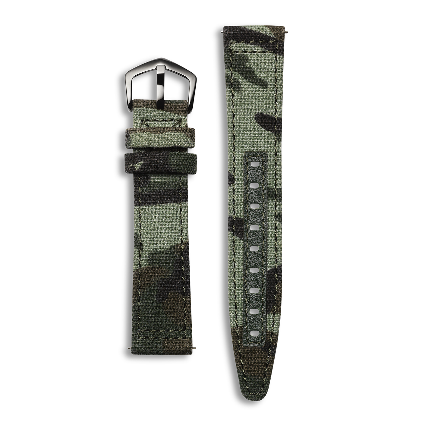 20mm 20MM Camo canvas strap | Shop online at REC Watches