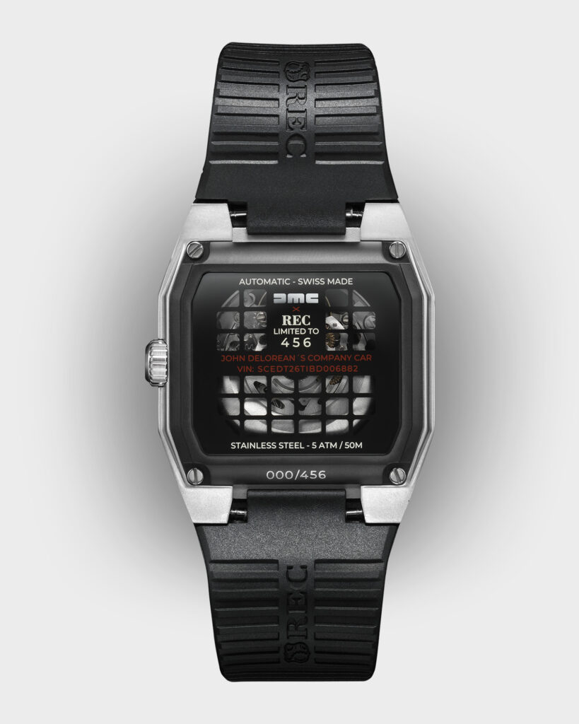 SPX DeLorean | Made from John DeLoreans personal DMC-12 | REC Watches
